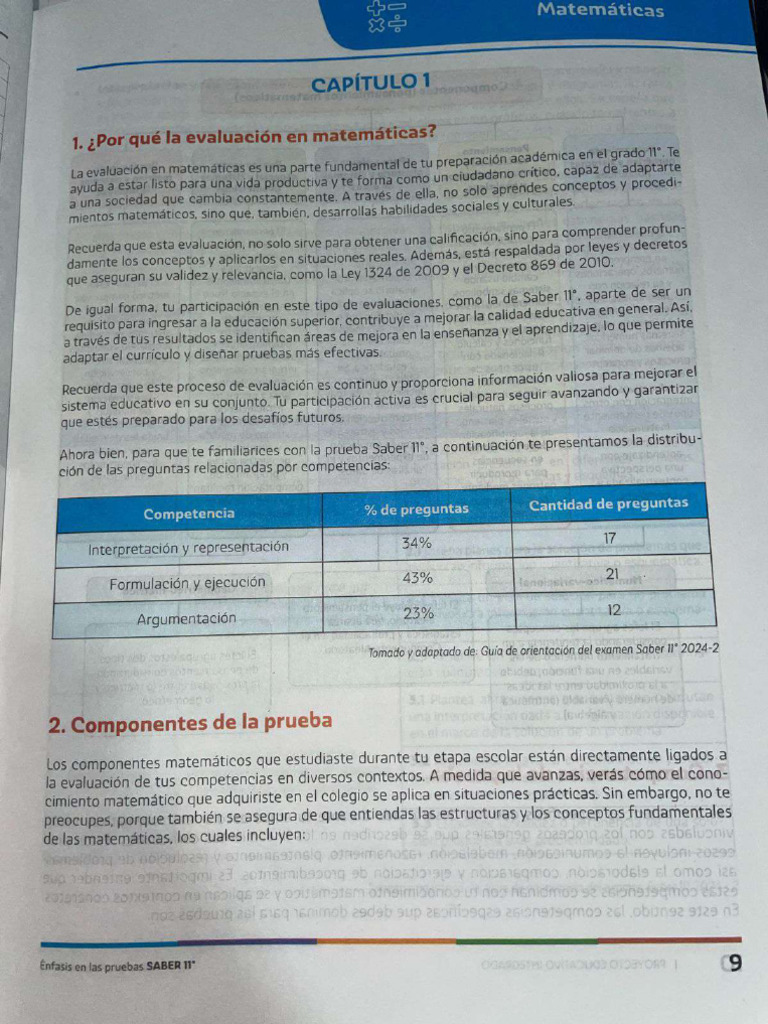 Matemáticas Pre-icfes | PDF