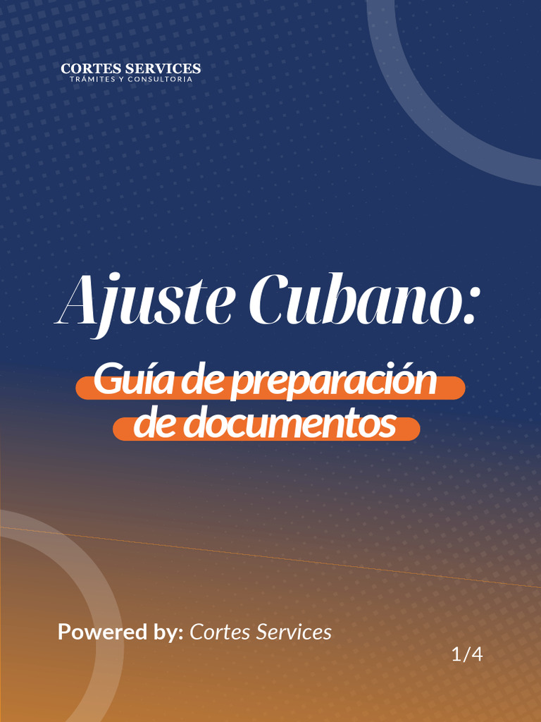Checklist Ajuste Cubano | PDF | Ley internacional | Gobierno y personalidad
