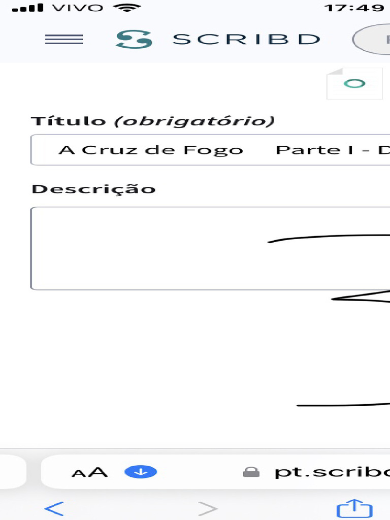 Fazer Upload de Um Documento Scribd 2 | PDF