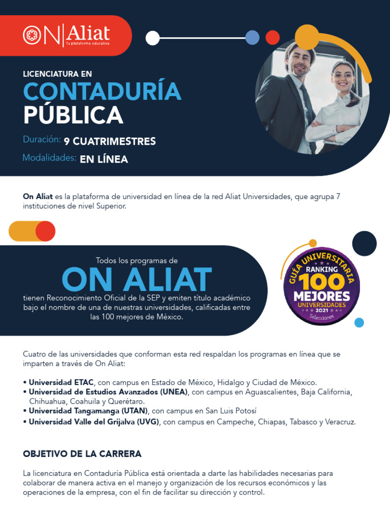 Plan de Estudios Contaduria Publica Jan 03 2025 03-47-30 9746 PM | PDF | Contador | Teneduría de ...