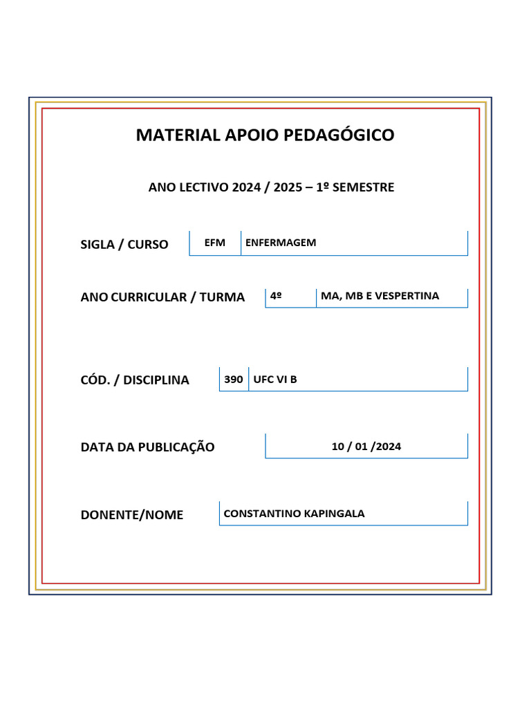 Material de Apo Traumas Craniano e Raquemedular 4º Ano Isupe-ufc-Vi ...