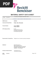 Cif Professional Bathroom Cleaner | PDF | Safety | Chemistry