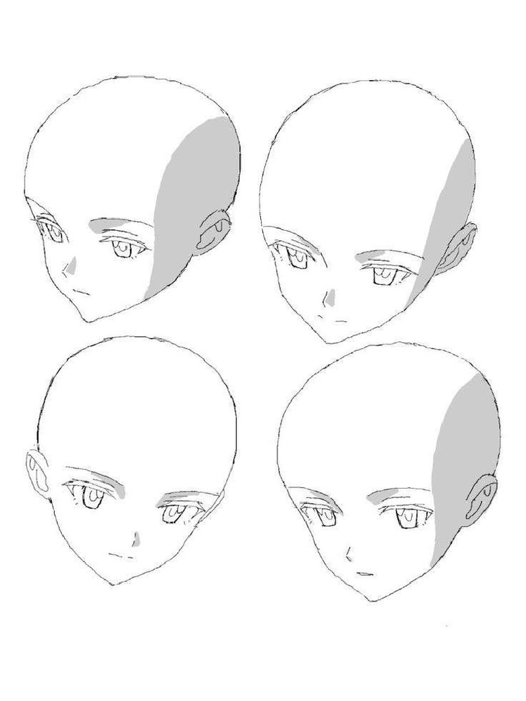 Head References For Artists | PDF