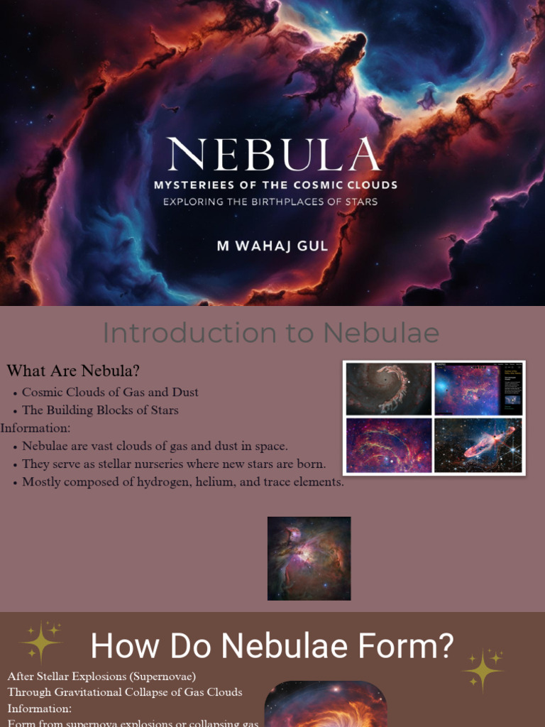 Introduction to Nebulae (1) | PDF