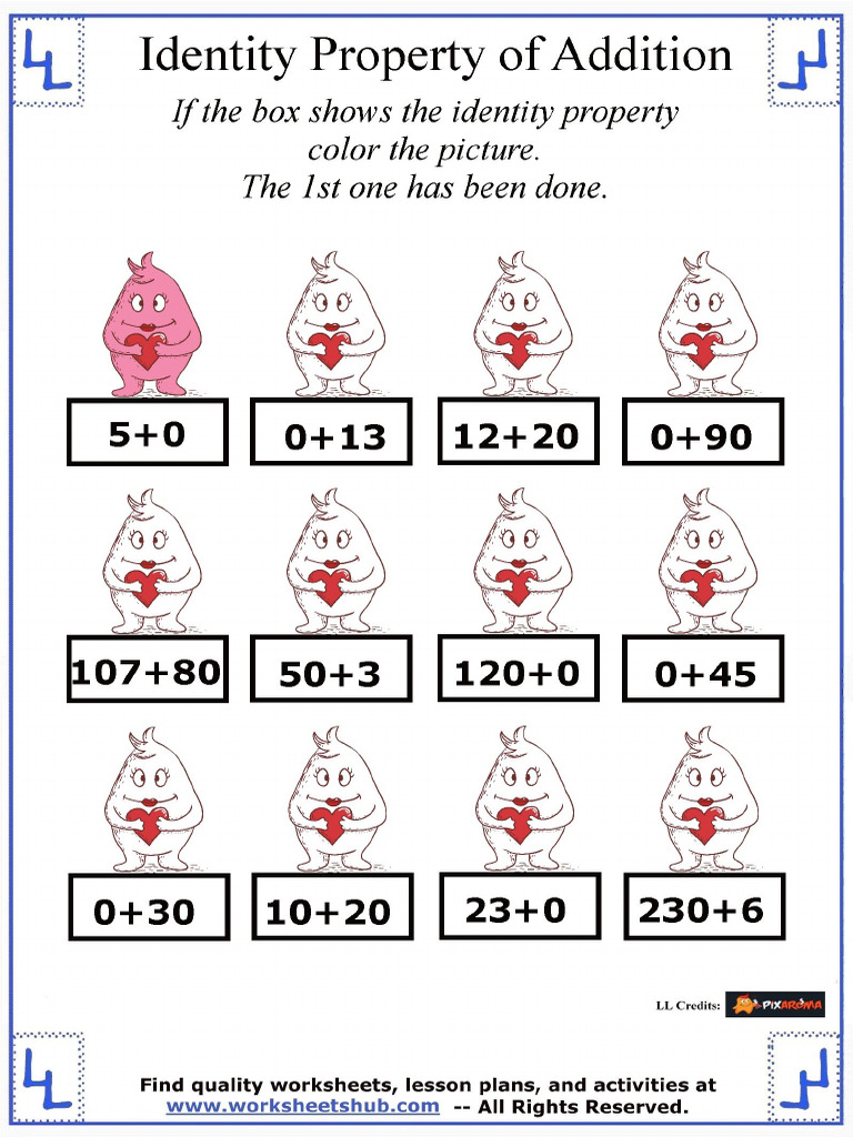 Identity Property 3 | PDF