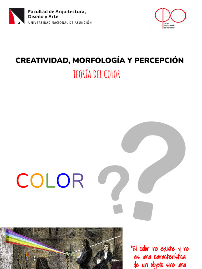 Clase 3 Teoría - Del - Colorpptx | PDF | Color | Matiz