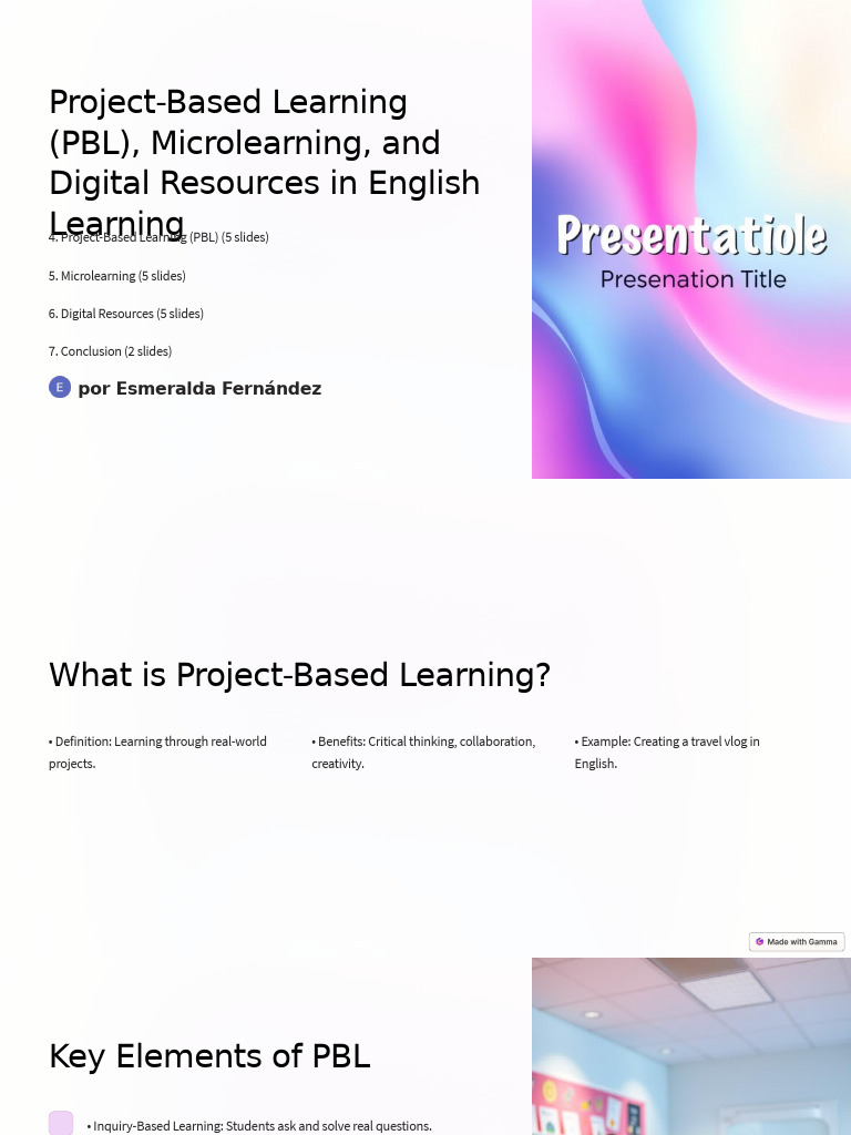 Project-Based-Learning-PBL-Microlearning-and-Digital-Resources-in ...