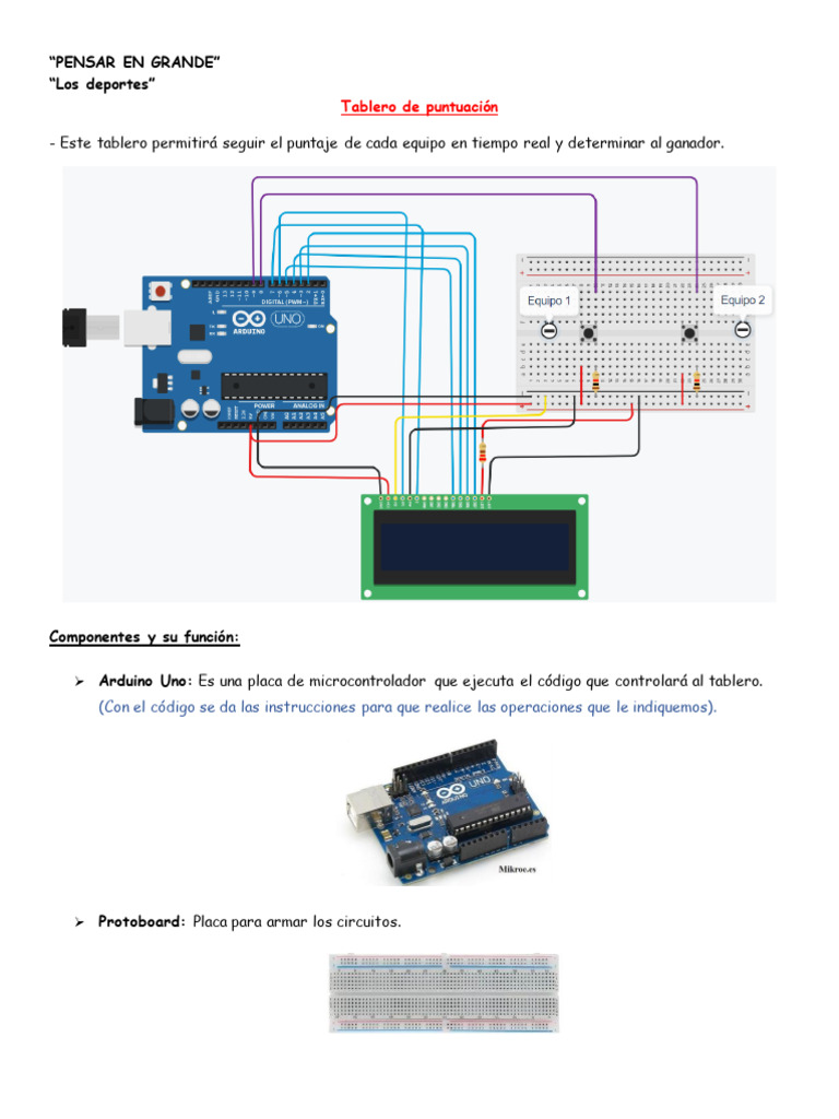PENSAR en GRANDE | PDF | Arduino | Ingenieria Eléctrica