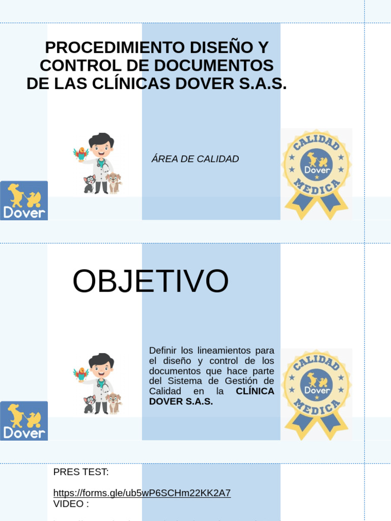 Gestión Documental Clínica Dover | PDF