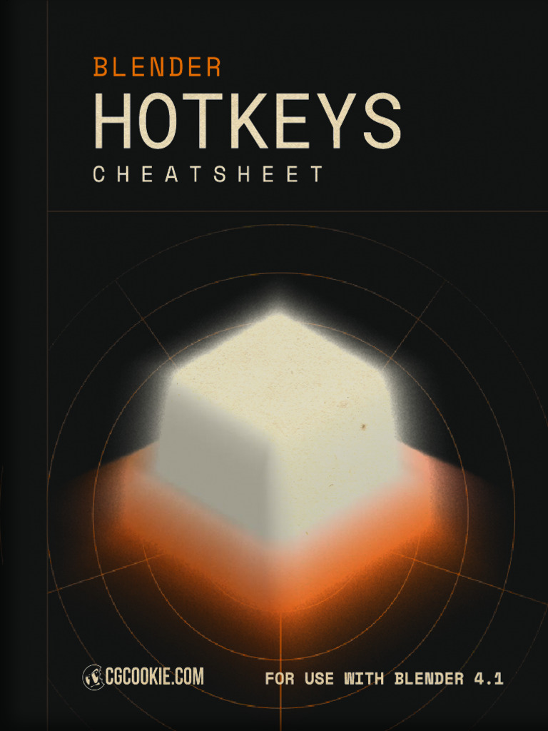 Hotkeys: Blender | PDF | Keyboard Shortcut | Blender (Software)