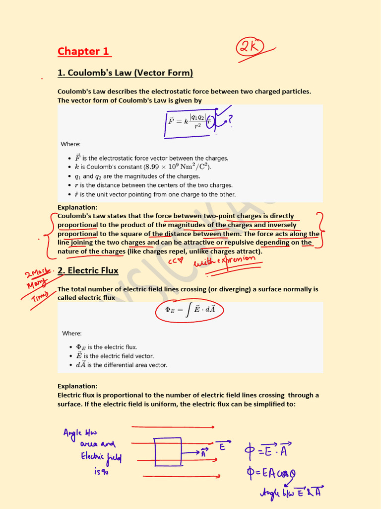 1 | PDF | Electric Field | Capacitance