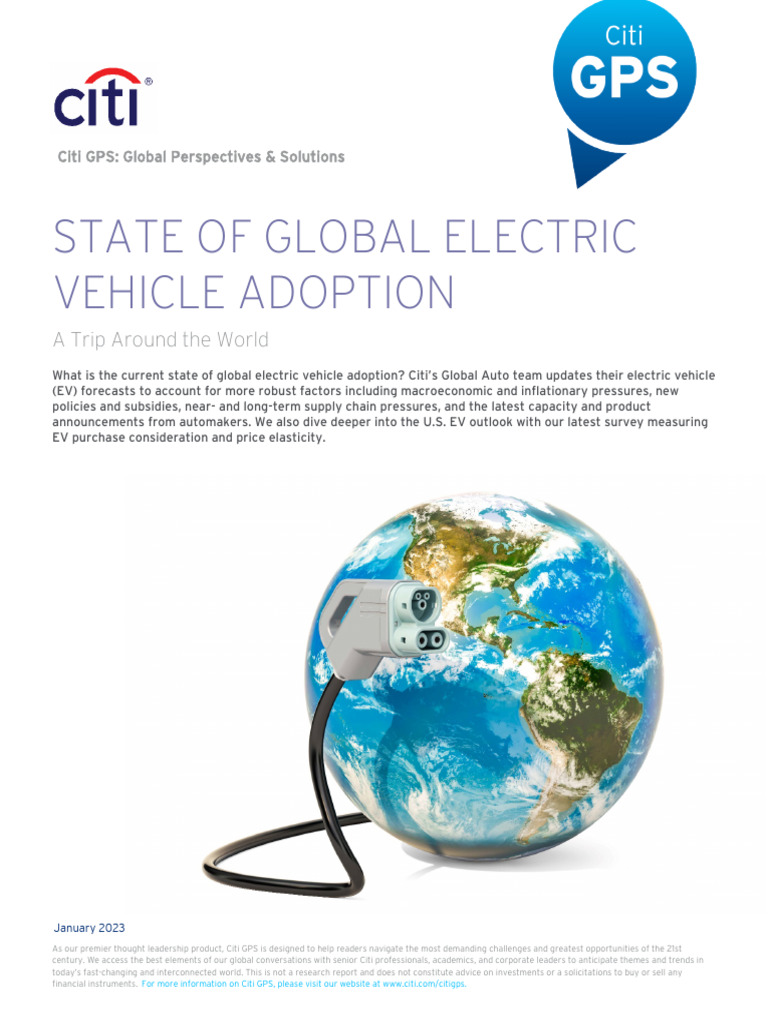 Pesquisa Citi Automotive | PDF | Electric Vehicle | Demand