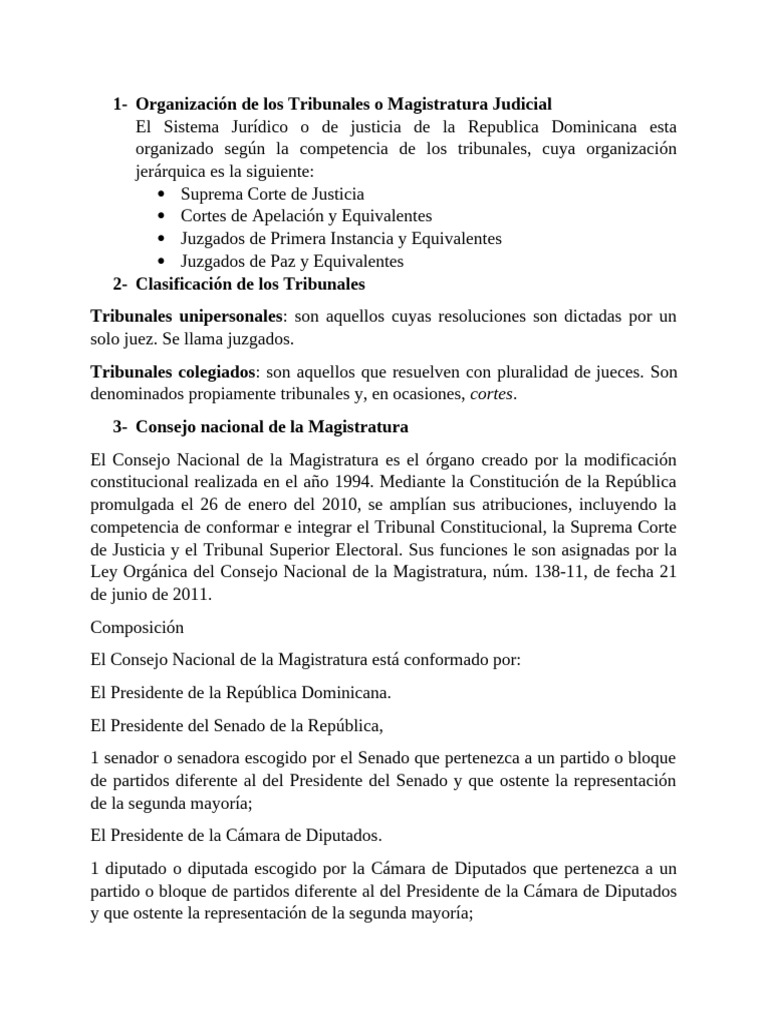 Servicio Juridico I | PDF | Judicaturas | Juez