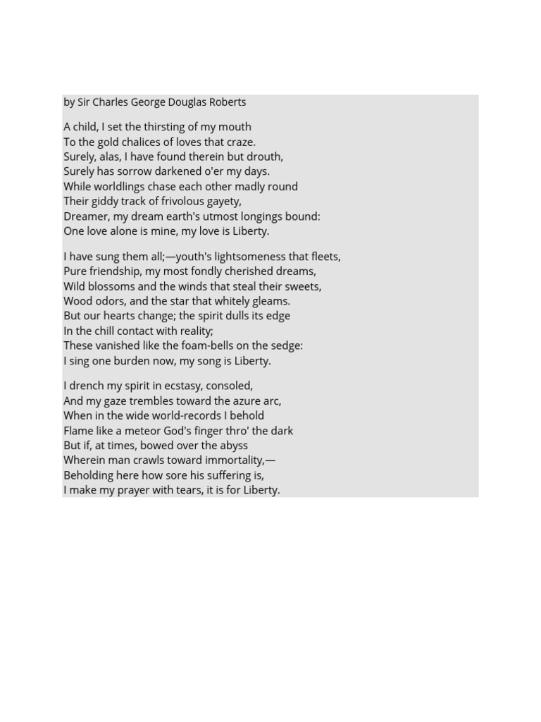 Poems About Freedom 124117 124617 | PDF