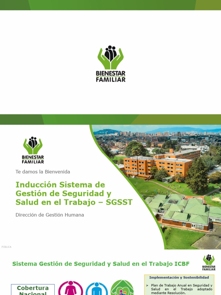 Presentacion Induccion SG-SST | PDF