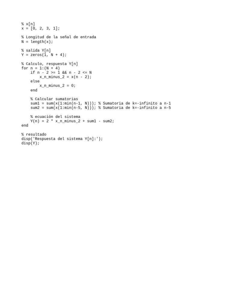 Matlab1 0 | PDF