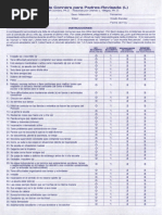 SNAP-IV ADHD Rating Scale Form | PDF