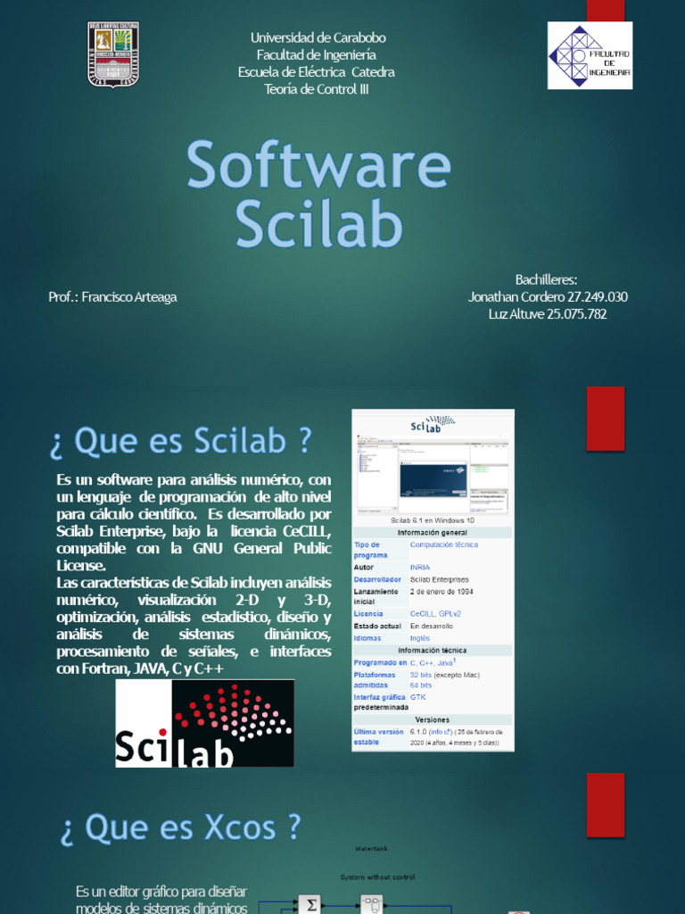 Tarea 5 Comparacion Scilab Matlab | PDF | Ciencias de la Computación | Desarrollo de software