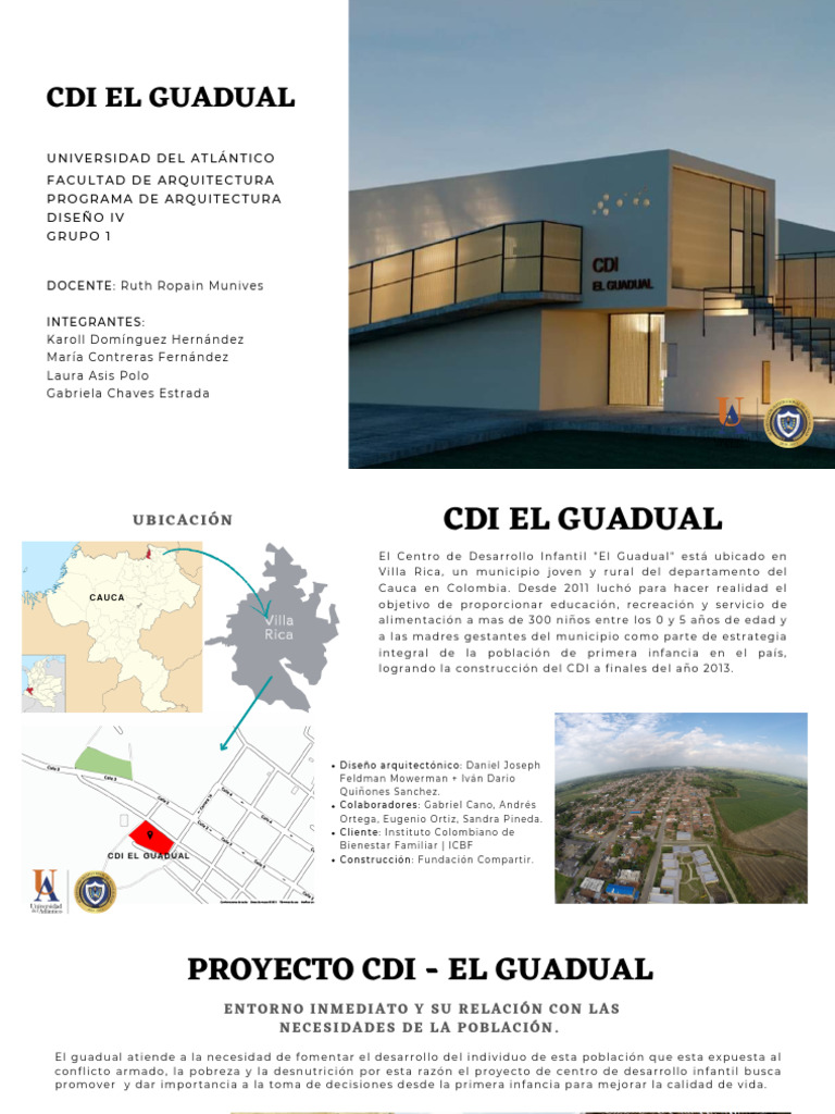 Centro de Desarrollo Infantil El Guadual | PDF