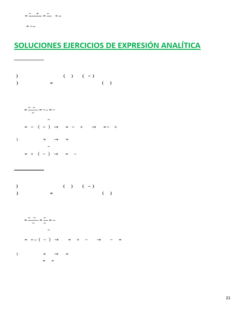Ejercicios de Funcion Lineal SOLUCION | PDF | Ecuaciones | Matemática Elemental