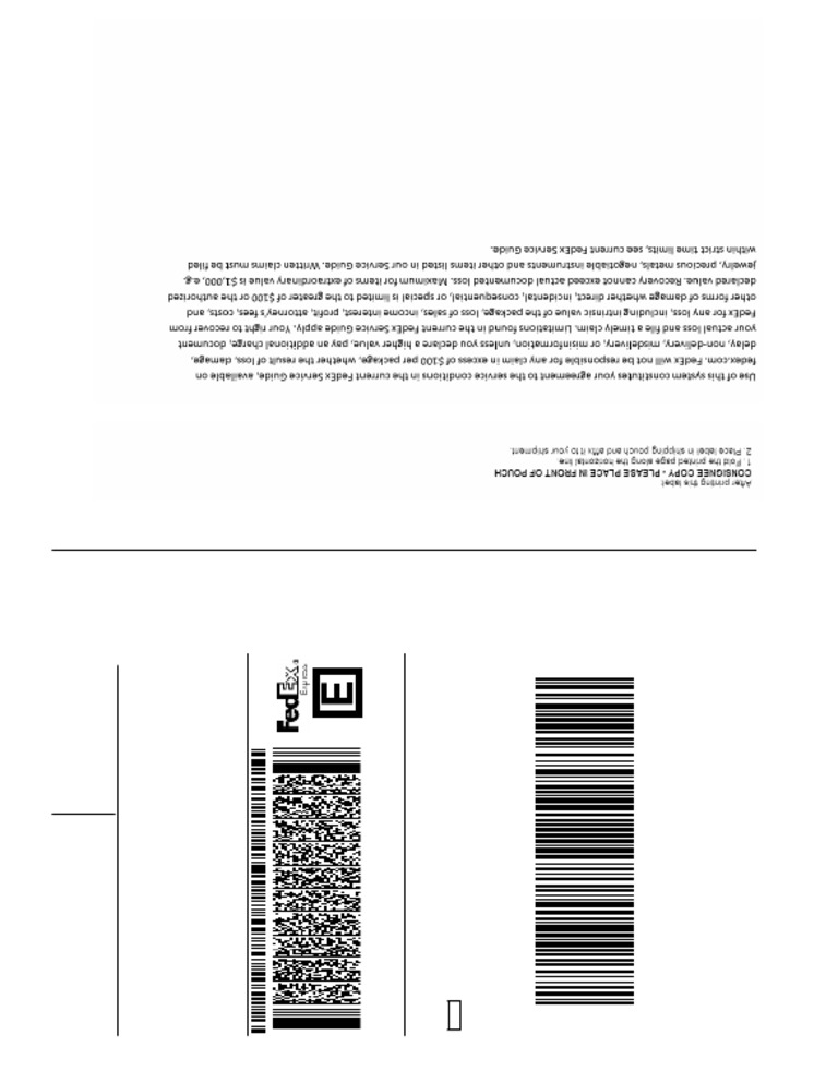 Shipping Details for Priority Overnight | PDF