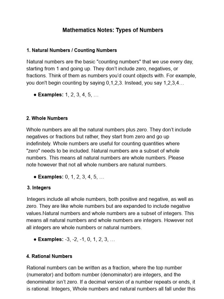 Number Theory For CSEC | PDF