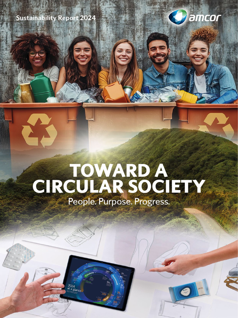 Amcor Sustainability Report 2024 AW 17-10-2024 | PDF | Efficient Energy ...