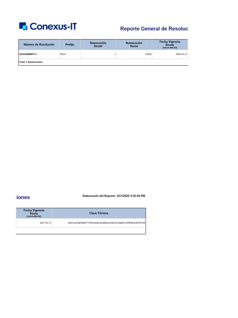 Reporte General Resu | PDF