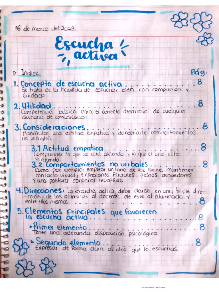 Escucha Activa | PDF