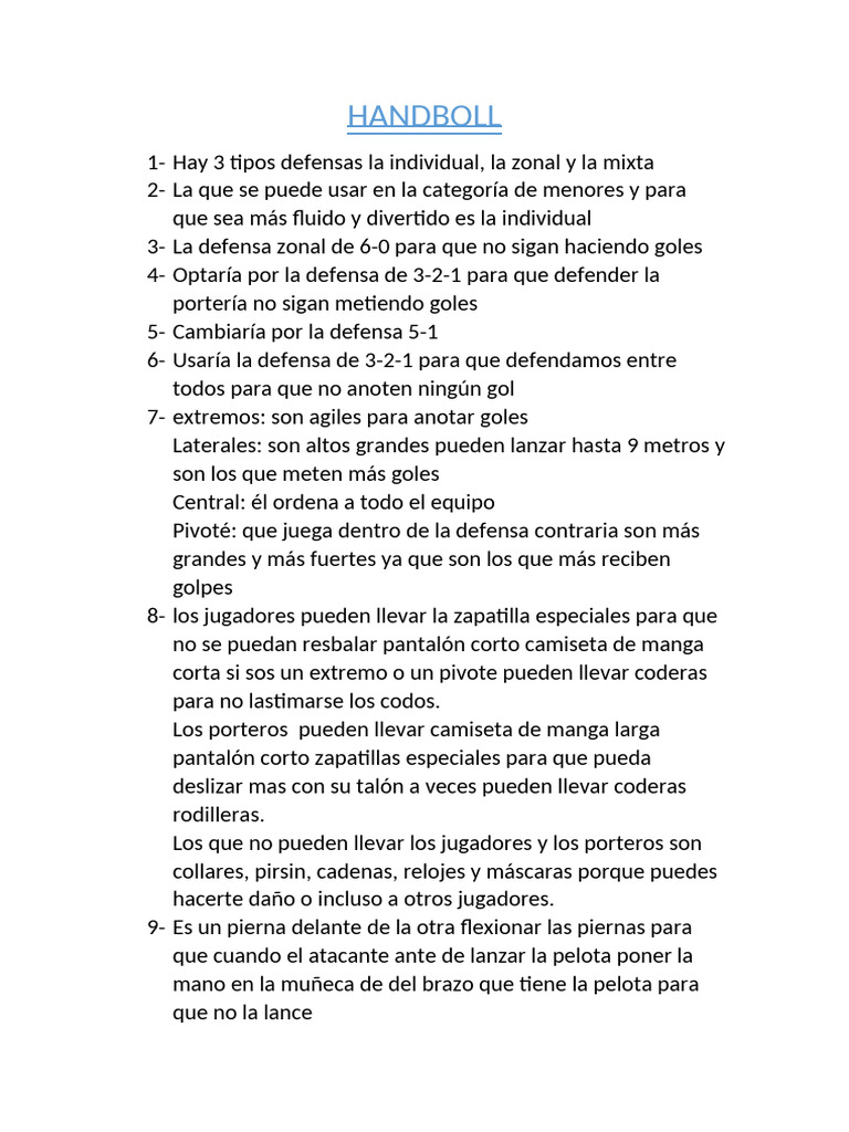 Hand Boll | PDF
