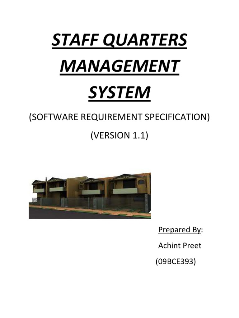 SRS (SQMS) | Graphical User Interfaces | Databases