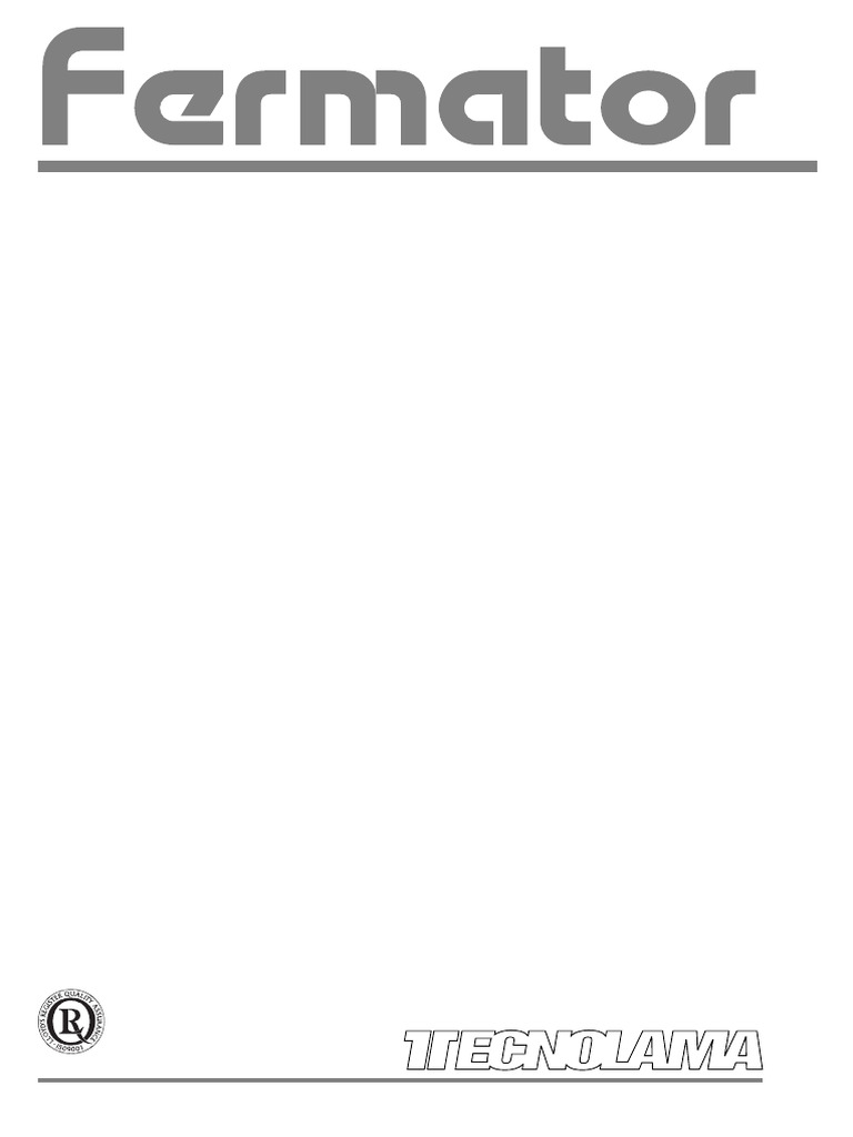 Fermator VVVF-4 Door Installation Guide | PDF | Door | Elevator