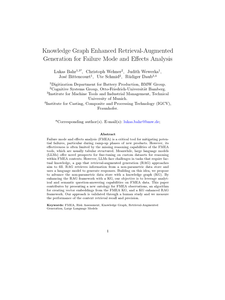 Knowledge Graph Enhanced Retrieval-Augmented Gener 250208 031141 | PDF | Usability | Information ...