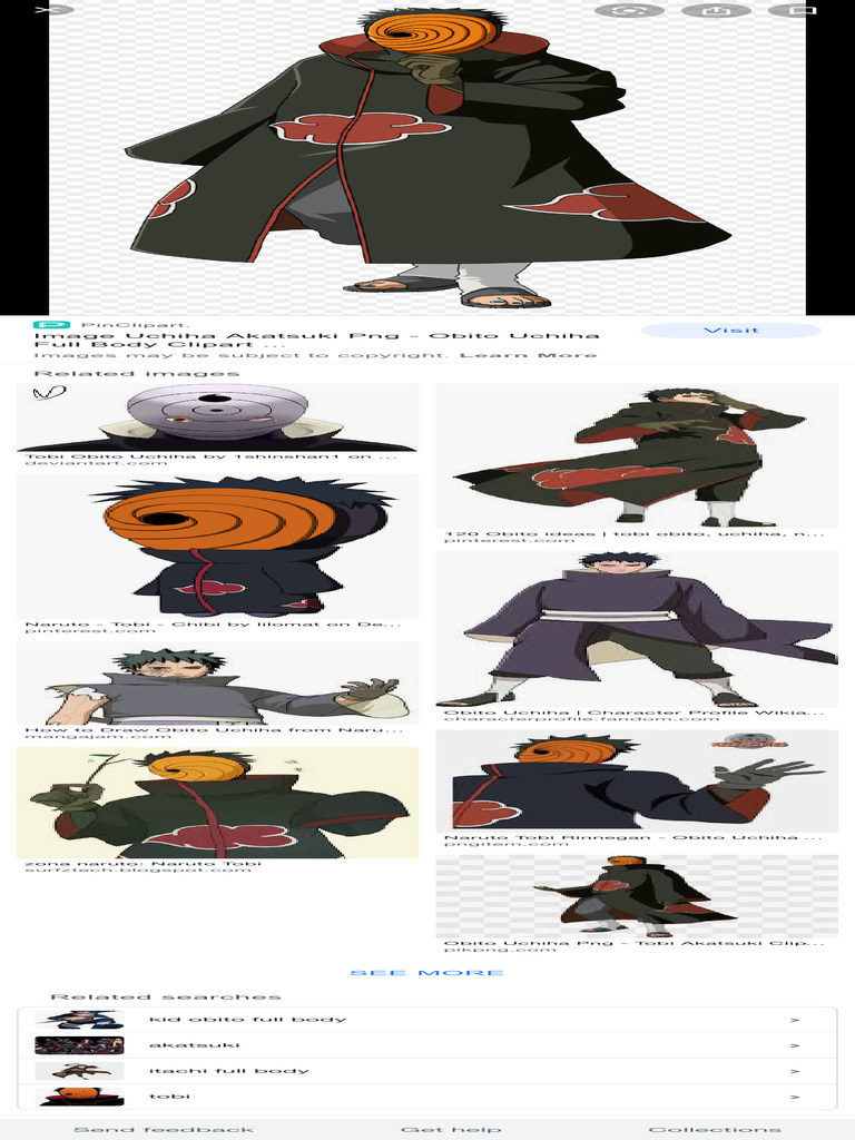 Obito Drawing Body - Google Search | PDF