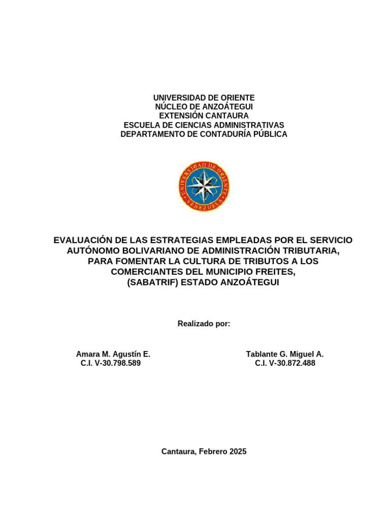 Anteproyecto Metodología | PDF | Impuestos
