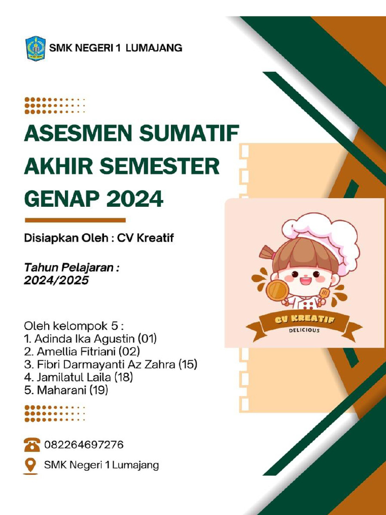 Laporan Asesmen Sumatif Akhir Semester | PDF