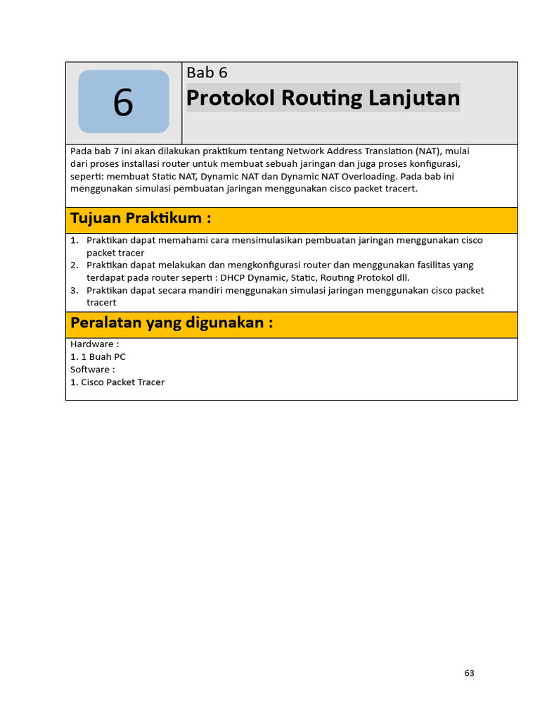 Routing Protocol | PDF