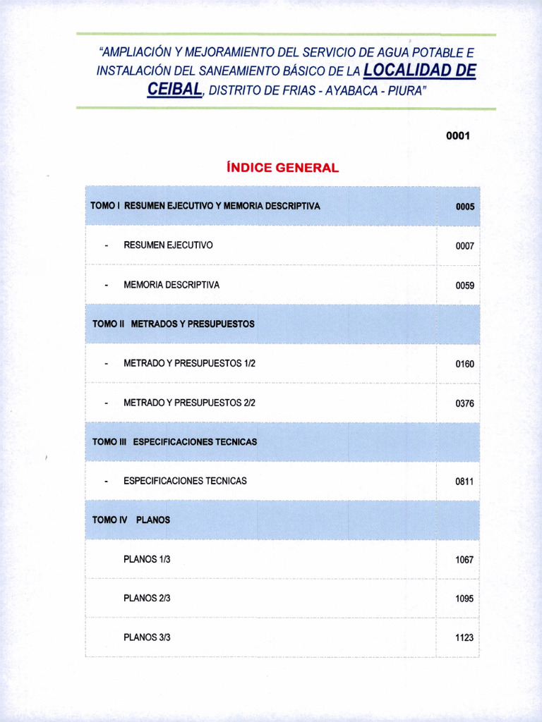 INDICE GENERAL | PDF