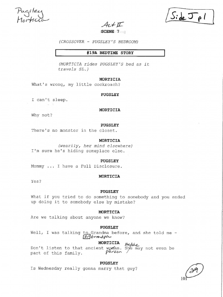 Pugsley Morticia | PDF