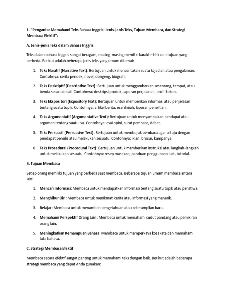 Introduction English Text | PDF