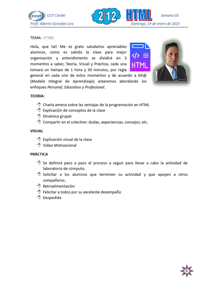 HTML Clase 2 | PDF | HTML | Ingeniería de software