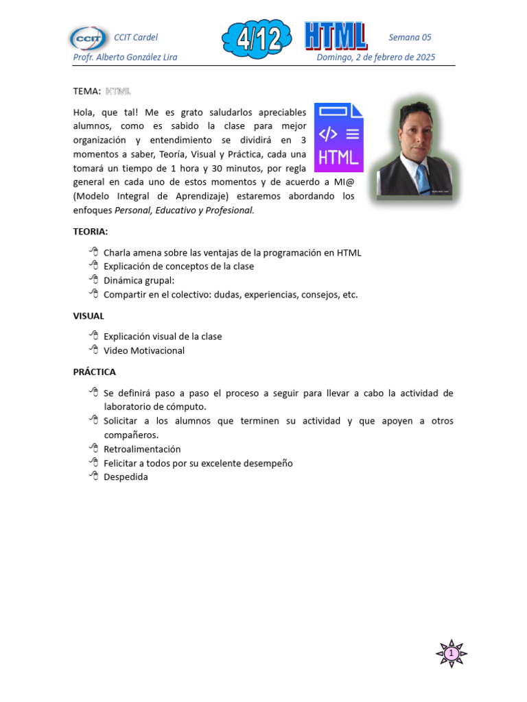 HTML Clase 4 | PDF | Servidor web | Internet y web