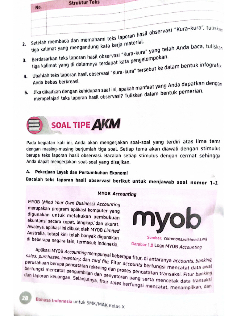 Latihan Tipe Soal AKM Teks LHO | PDF