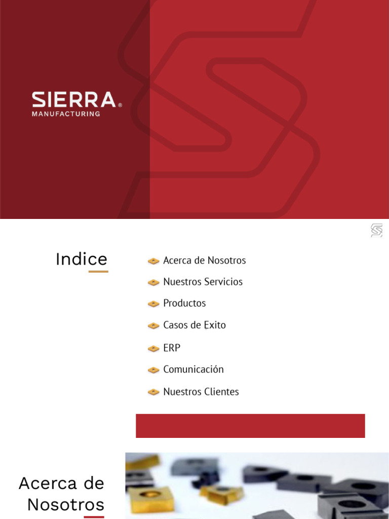 Sierra MFG - Company Profile 2022 | PDF