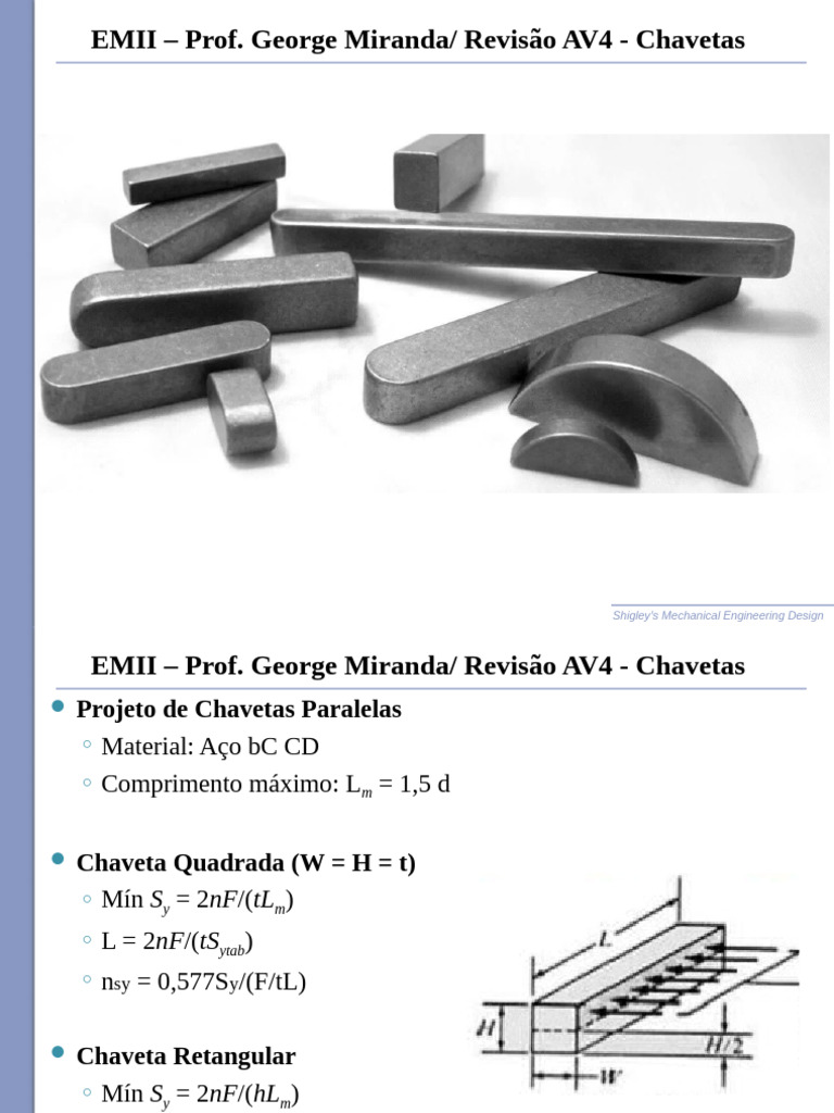 EMII - Aula 30 - Revisão AV4 - parte 2 | PDF