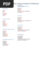 Conjugaison de Verbes de La Maison Être | PDF | Arts du langage et ...