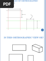 Orthographic Projection Guide | PDF | Teaching Methods & Materials