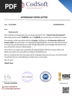 CodSoft Internship Program | PDF | Linked In | Software Engineering