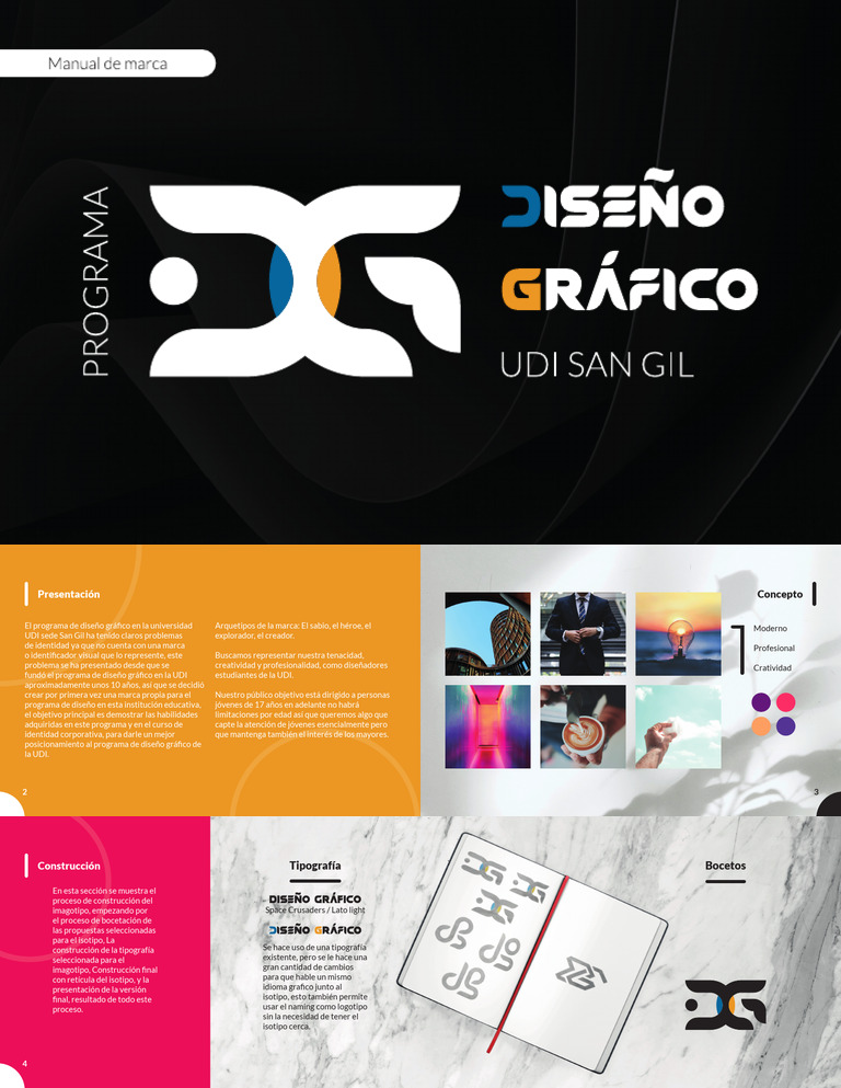 Manual de Marca DG UDI San Gil - para Impresion | PDF | Diseño gráfico ...