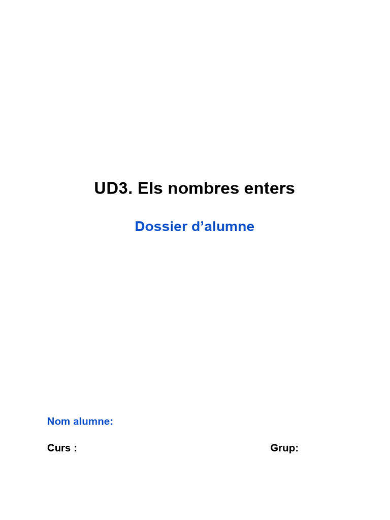 UD3_Nombres enters | PDF